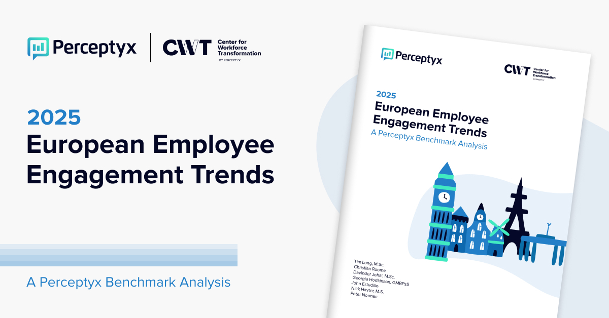 2025 European Employee Engagement Trends: Perceptyx Benchmark Analysis